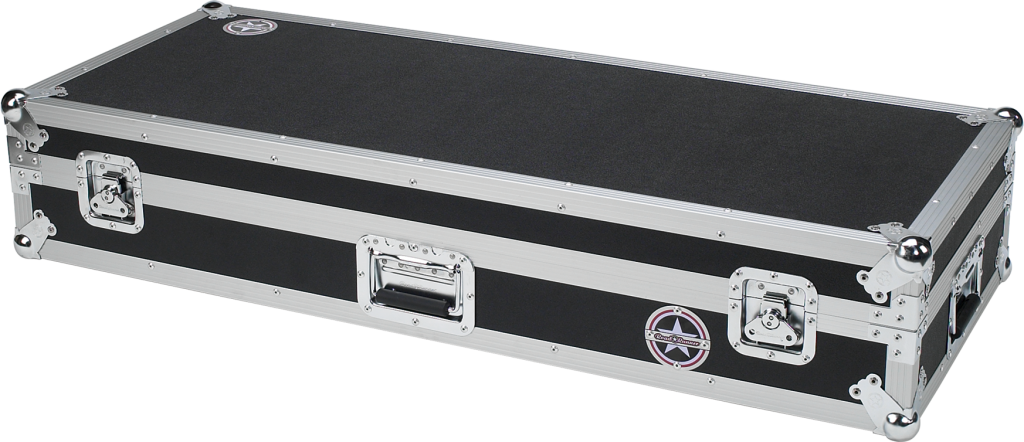 Road Runner 88 Key Keyboard Flight Case with Casters KBRR88W