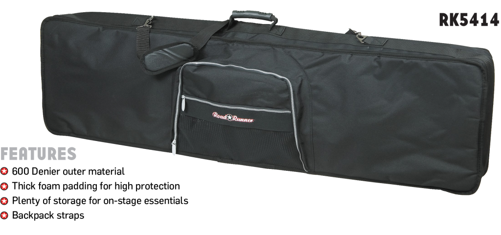 88-Key Keyboard Bag | Road Runner RK5414 | Padded Keyboard Bag