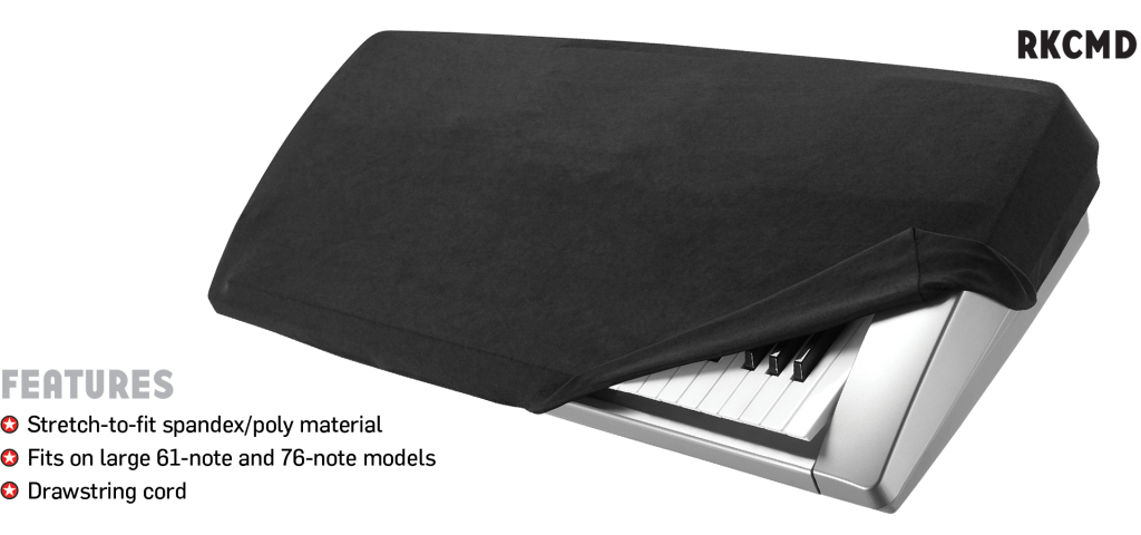Road Runner RKCMD 61 and 76-Key Keyboard Cover