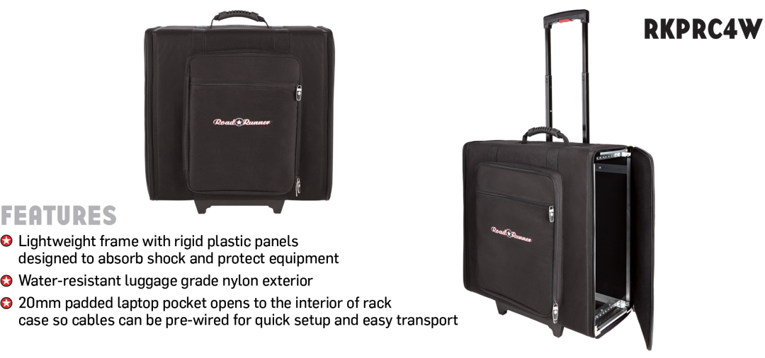 Road Runner RKPRC4W Lightweight Rack Porter Bag