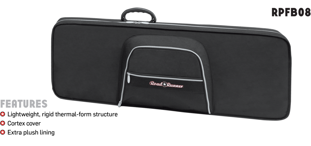 Polyfoam Bass Guitar Case | Road Runner RPFB08